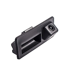 170 degree Car Trunk Handle Backup Camera Rear View HD Camera Night Vision parking camera Reverse Parking Assistance for Audi for VW Tiguan/Golf/Jetta/Passat/Touran/Touareg/Lavida/Sagitar/Caddy