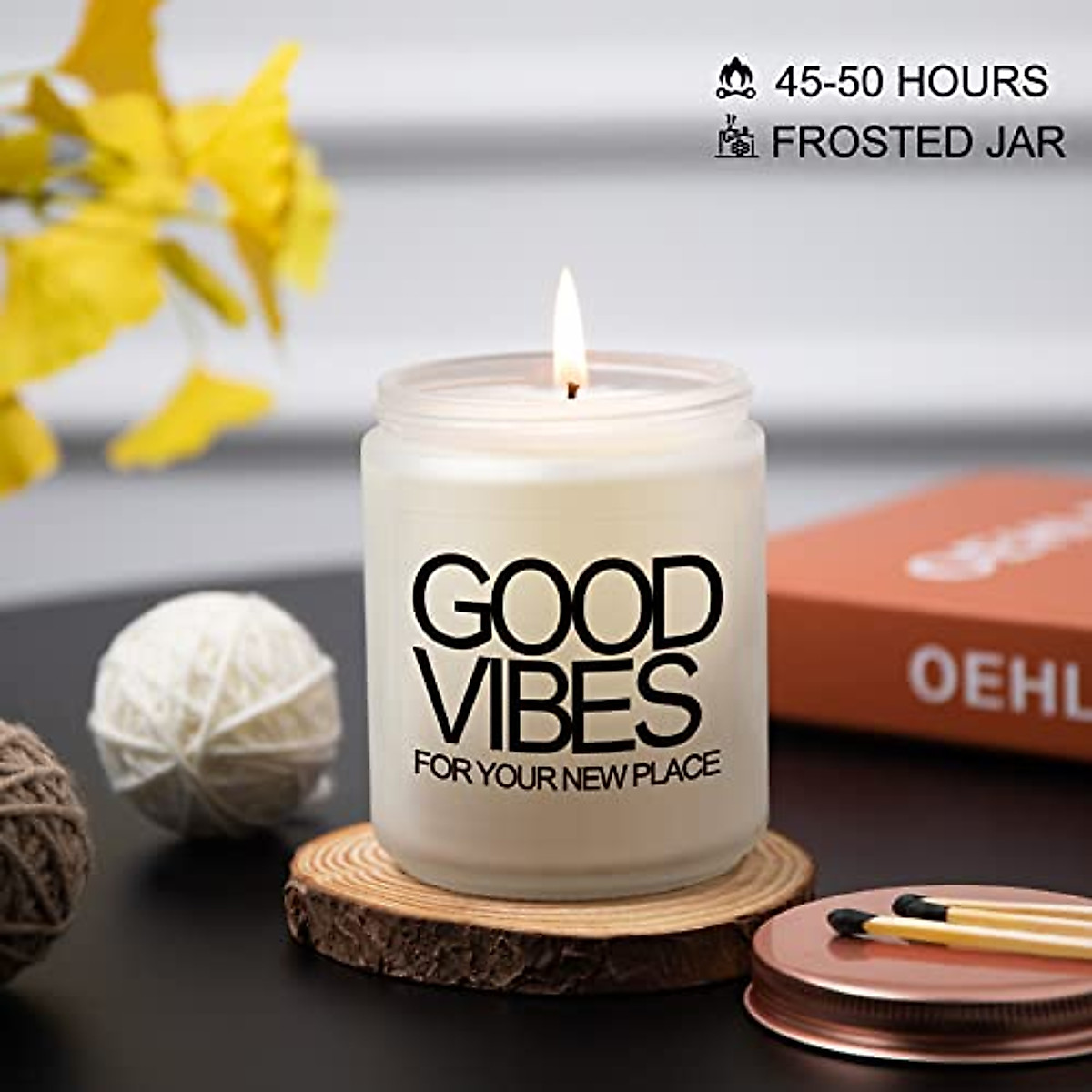 New Home Gifts for Home- House Warming Gifts New Home- Housewarming Gift for New House- New Home Essentials Best Presents for Women Couple Friends- Lavender Candles