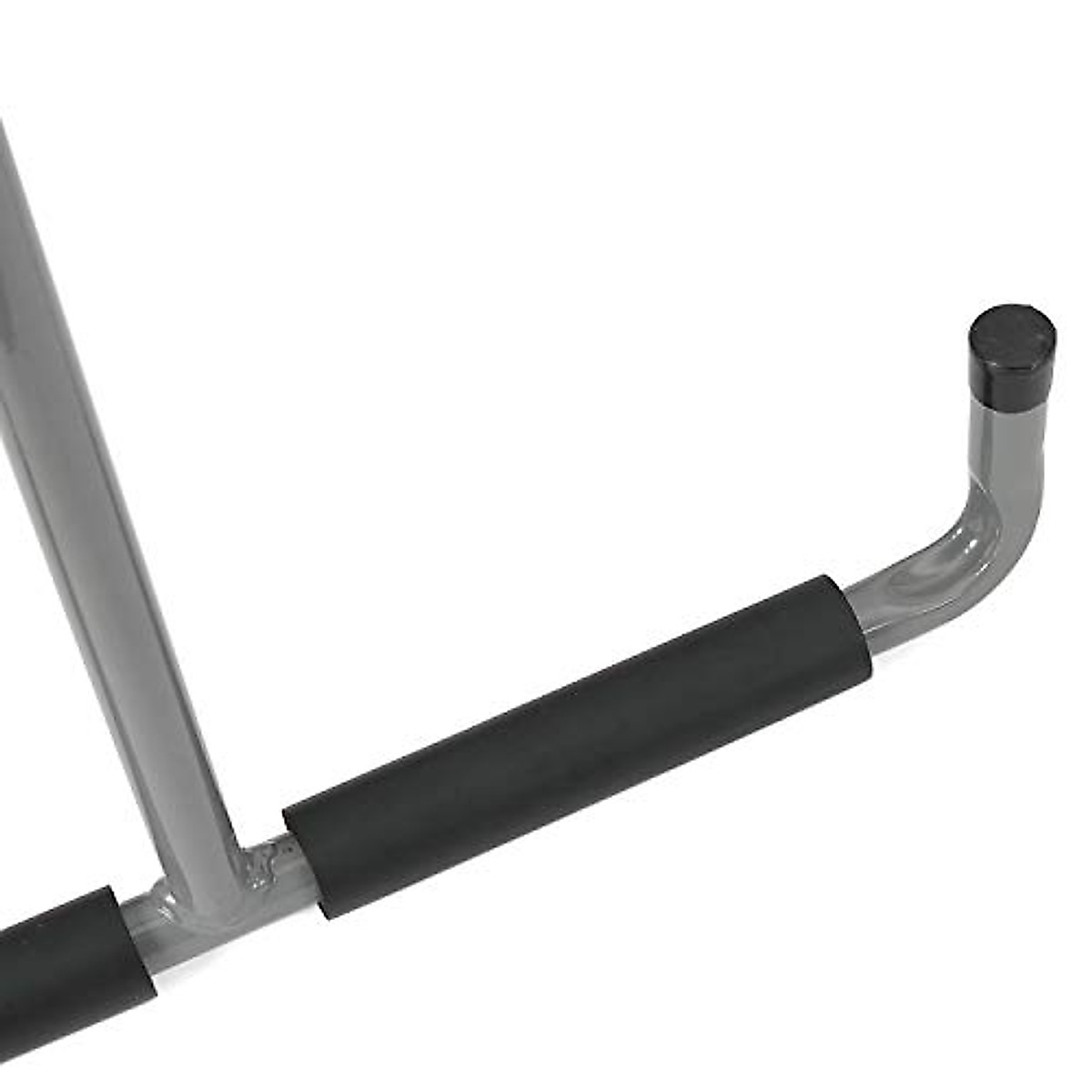 HOME RIGHT Overhead Garage Storage Rack, 16.5 Inch Heavy Duty Ceiling Double Storage Hooks Utility Hanger for Hanging Lumber Ladder Tool Bike & Other Bulky Items (4 Pack, Grey)