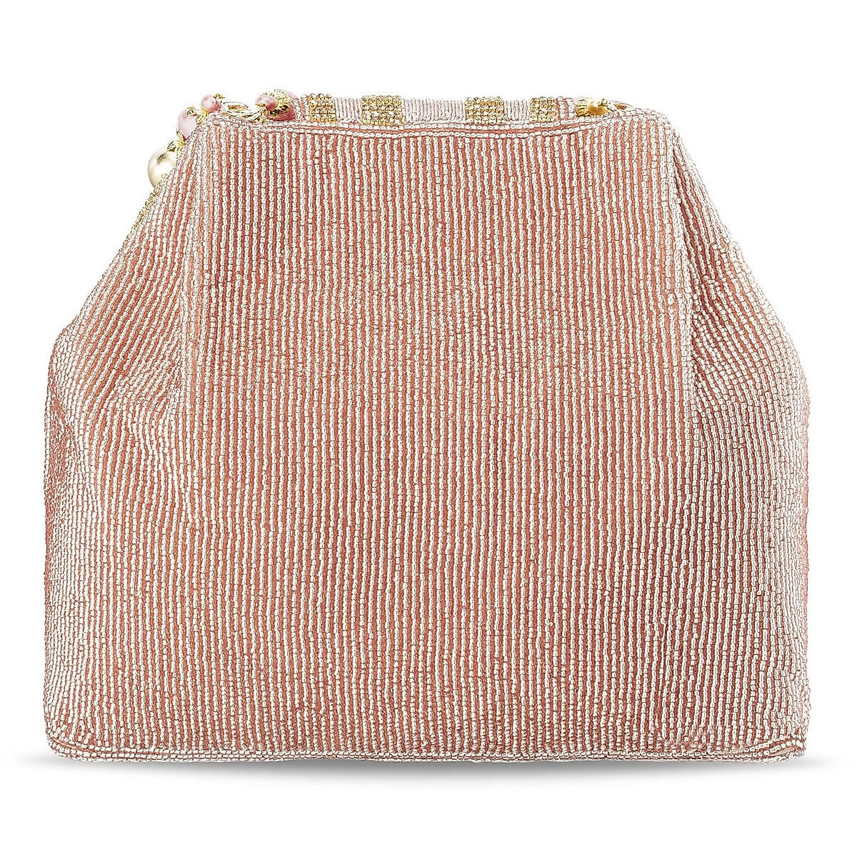 Aheli Potli Bags Gift for Women Evening Bag Clutch Ethnic Bride Purse with Drawstring