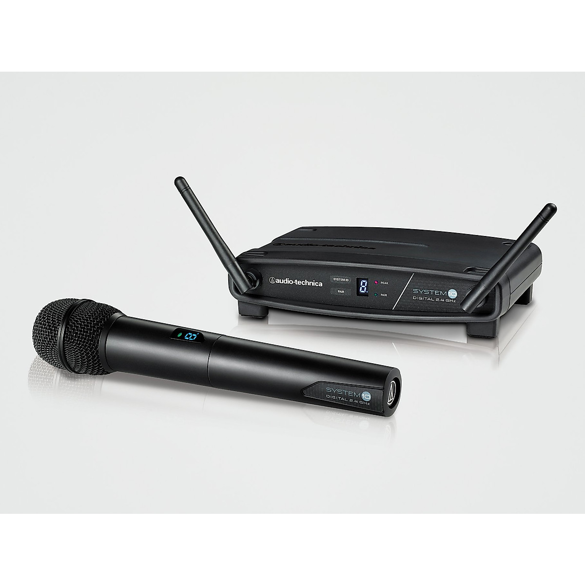 audio-technica 2.4GHz band digital wireless system multi-channel digital handheld ATW-1102