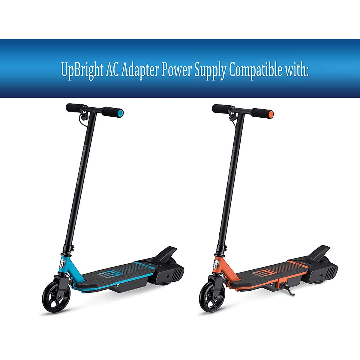 UpBright 13.8V AC/DC Adapter Compatible with Mongoose React E1 E2 Electric Kid Scooter R6006AZ R6007AZ Rechargeable 12V Lead-Acid SLA Battery FY0181200800 Shenzhen Fuyuandian 0.8A Power Supply Charger