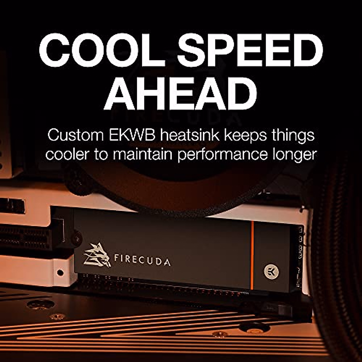 Seagate FireCuda 530 4TB M.2 PCIe Gen4 NVMe SSD - 7300MB/s, 5100 TBW, Heatsink, Rescue Services