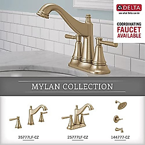 Delta MYN50-CZ Mylan Toilet Paper Holder, Champagne Bronze