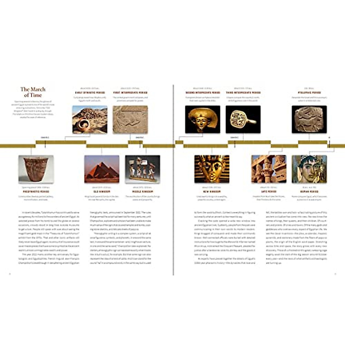 Treasures of Egypt: A Legacy in Photographs From the Pyramids to Cleopatra