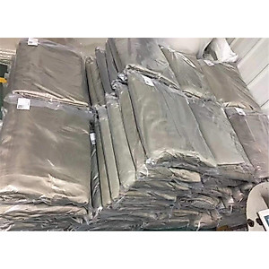 Amradield Nano Silver Fiber Microwave RF Singal Shielding Anti Radiation Conductive Stretch Fabric 20"x59" Safe to Body