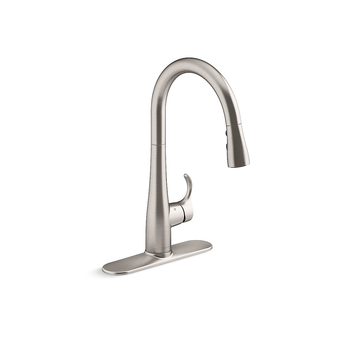 KOHLER Simplice Response Touchless Pull Down Kitchen Faucet in Stainless Steel, K-22036-VS