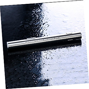 BUGUUYO Medical Pen Light LED Flashlight Pocket Flashlight Camping Flashlight Handheld Flashlight Waterproof Flashlight USB Charging Flashlight LED Pen Light Hiking Flashlight Silver