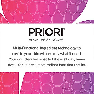 Priori Skincare 2xfoliant Peel + Scrub for Face and Body Lactic Acid Retinol Vitamin C, E At-Home Microdermabrasion Anti-Irritant Dermatologist Tested 6.8 fl oz