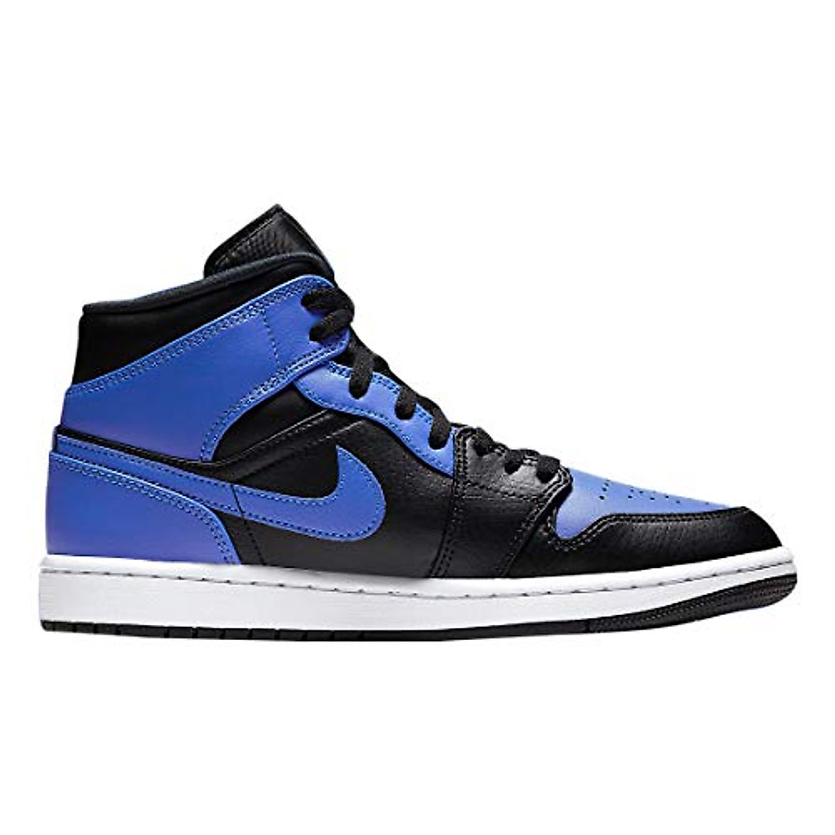 Nike Men's Air 1 Mid Shoes, Black/Hyper Royal-white, 9
