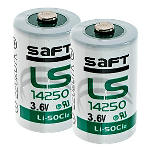 Synergy Digital Dog Collar Batteries, Compatible with Dogwatch R9 Dog Collar, (Lithium, 3.6V, 1200 mAh), Replacement for Eternacell B9696T Battery, Combo-Pack Includes: 2 x COMP-4-SAFT Batteries