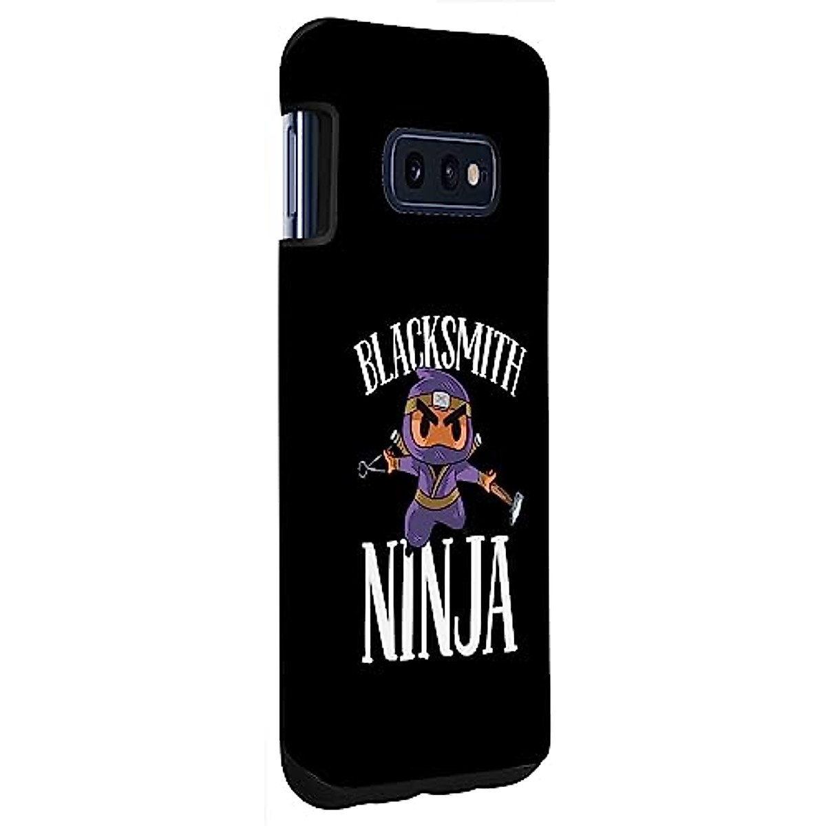 Galaxy S10e Forging Hammer Forge Cute Kids Blacksmith Ninja Case