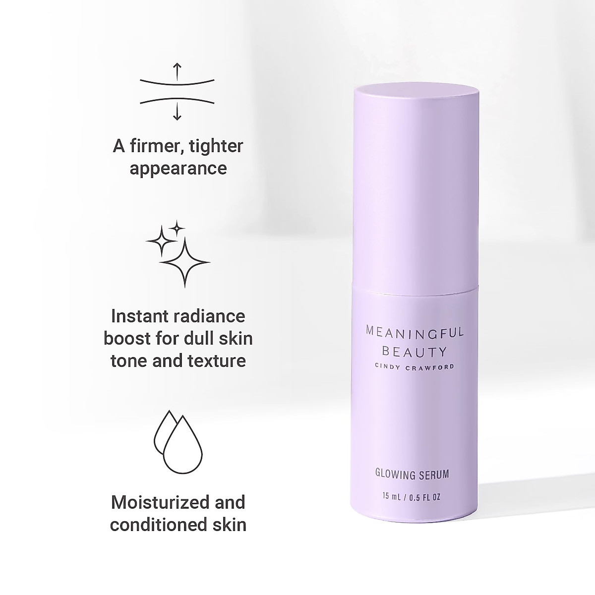 Meaningful Beauty Glowing Serum, 0.5 Fl Oz