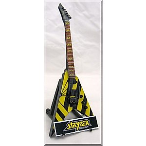 ARTSTUDIO35 Michael Sweet Miniature Guitar Stryper w/Name Plate (b)