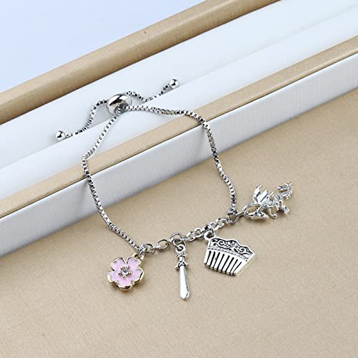 KEYCHIN Mu Lan Movie Keychain Mu Lan and Mushu Dragon Fans Gift You Are Braver Stronger Smarter Than You Think Mu Lan Jewelry (MULAN BR-S)