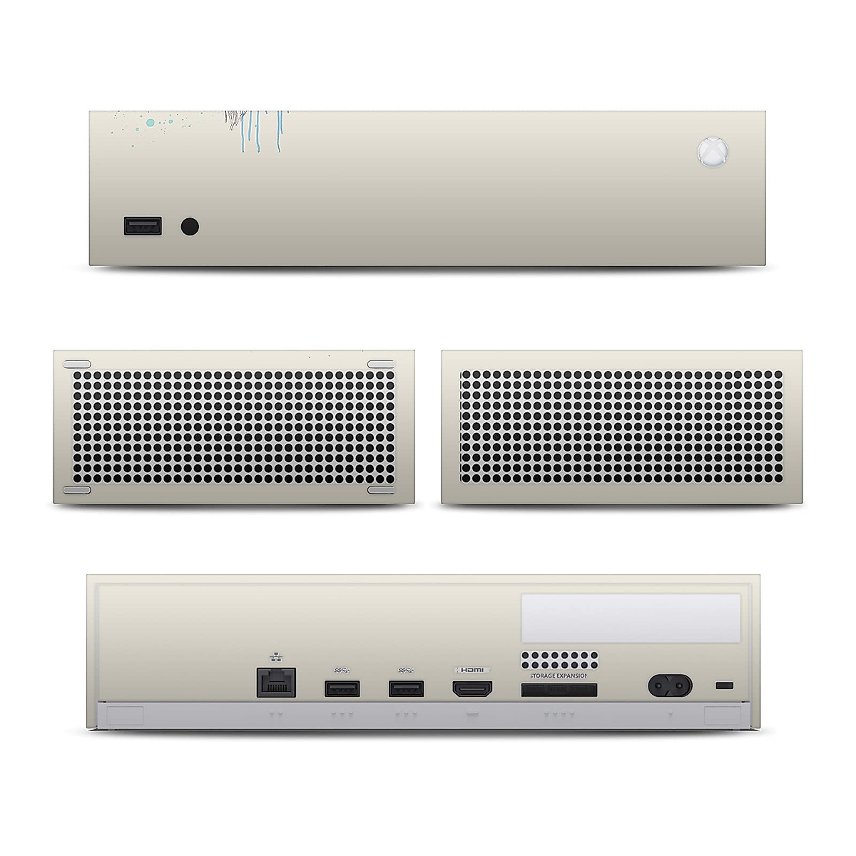 Head Case Designs Officially Licensed Rachel Caldwell Lion Art Mix Vinyl Sticker Gaming Skin Decal Cover Compatible With Xbox Series S Console