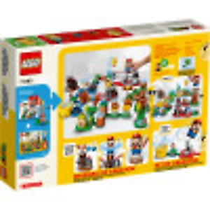 LEGO Super Mario Master Your Adventure Maker Set 71380 Building Kit; Collectible Gift Toy Playset for Creative Kids, New 2021 (366 Pieces)