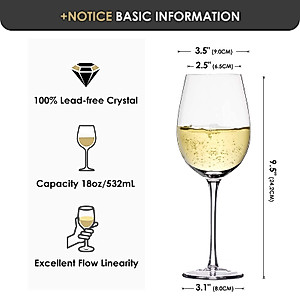 JBHO Polishing Cloth, Wine Glasses Polishing Cloths and Hand Blown Italian Style Crystal White or Red Wine Glasses