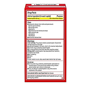 Tylenol 8 Hour Arthritis & Joint Pain Acetaminophen Caplets, 100 Count