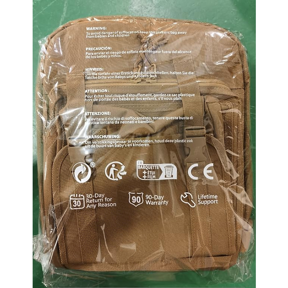 DSLEAF RC Storage Bag for 1/8 & 1/10 Car, Protective RC Carry Case with Multi Pockets for Batteries, Charger, Tools and other Accessories (Patent Design)