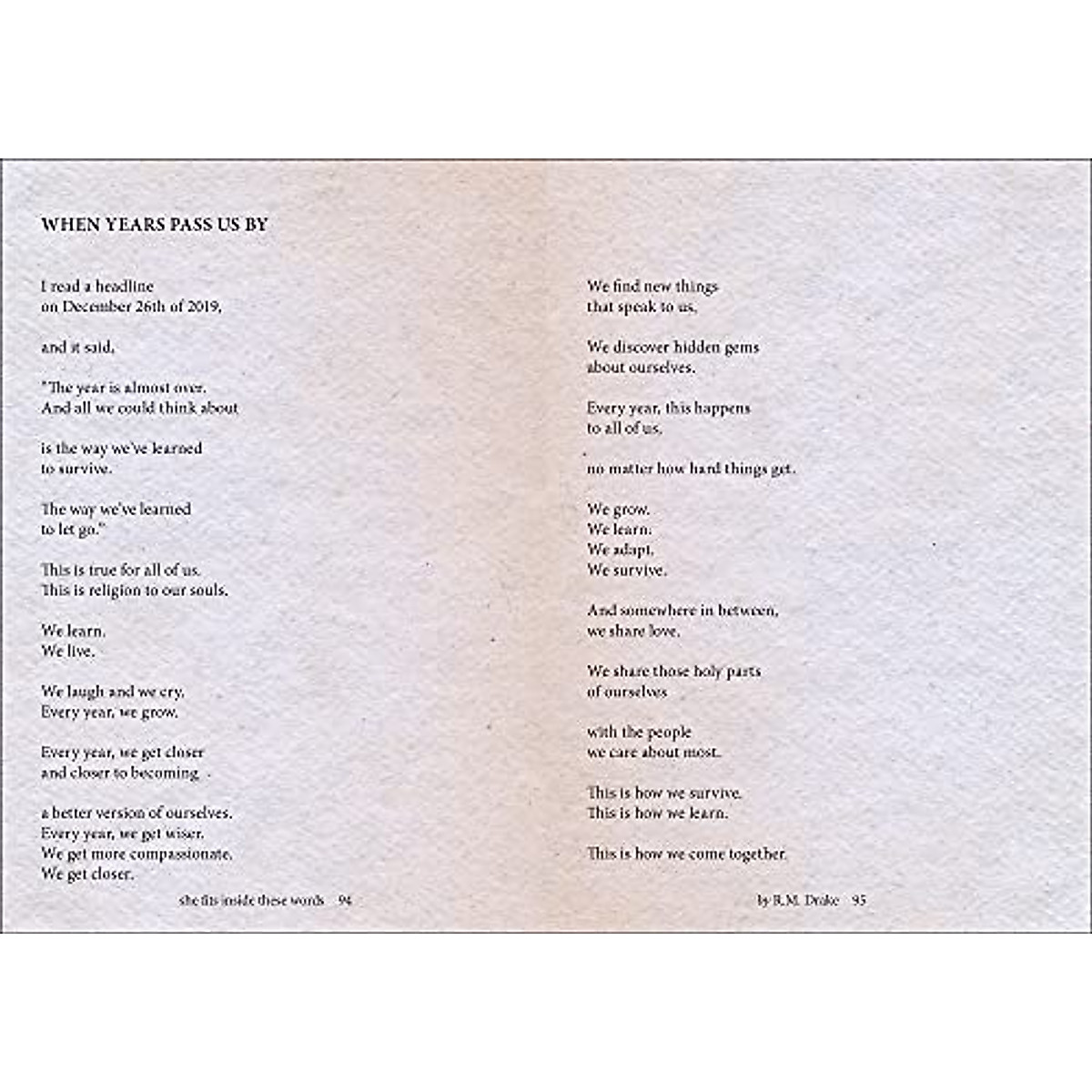 She Fits Inside These Words (Volume 4) (What She Felt)