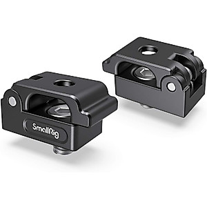 SmallRig Universal Spring Cable Clamp (2 pcs), Lightweight and Portable Cable Clamp Suit for HDMI Cables, Charging Cables, Shutter Cables and Headphone Cables MD2418