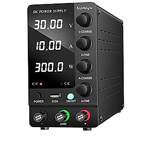 Dc Power Supply, SPS-C3010, 30V 10A 300W, Variable Rugulated