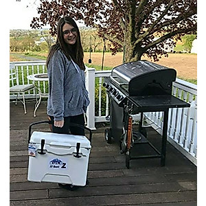 ALIENSX Universal Replacement Lid Latches for Yeti Tundra and Roadie Coolers, Durable Rubber T-Latch Design, Helps Save Fingers/Knuckles, fits Yeti, RTIC & Other Related Coolers (New Black)