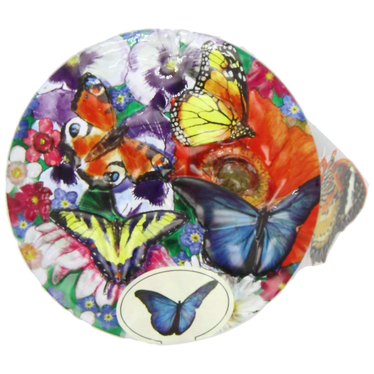 Gardiners of Scotland Handmade Fudge 200g Round Tin, Butterfly Vanilla Fudge