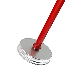 BAIRONG 3pcs Canning Kit - Canning Jar Lifter Tongs, Canning Bubble Popper Bubble Remover and Canning Lid Lifter Magnetic Lid Lifter for Canning Tools