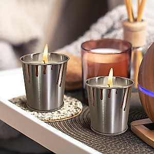 Citronella Candles 12 Pack, Outdoor Indoor Scented Candles with Pure Citronella Essential Oil and Natural Soy Wax, Long Lasting Burning for Home Gardon Patio Balcony