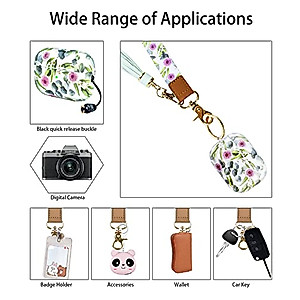 AirPods Pro 2 Case with Wristlet Keychain, YOPICKERN Hard AirPods Pro 2nd Generation Case Protective Cover with Wrist Lanyard for AirPods Pro 2nd Generation (2022 Released) Gifts for Women, Eucalyptus