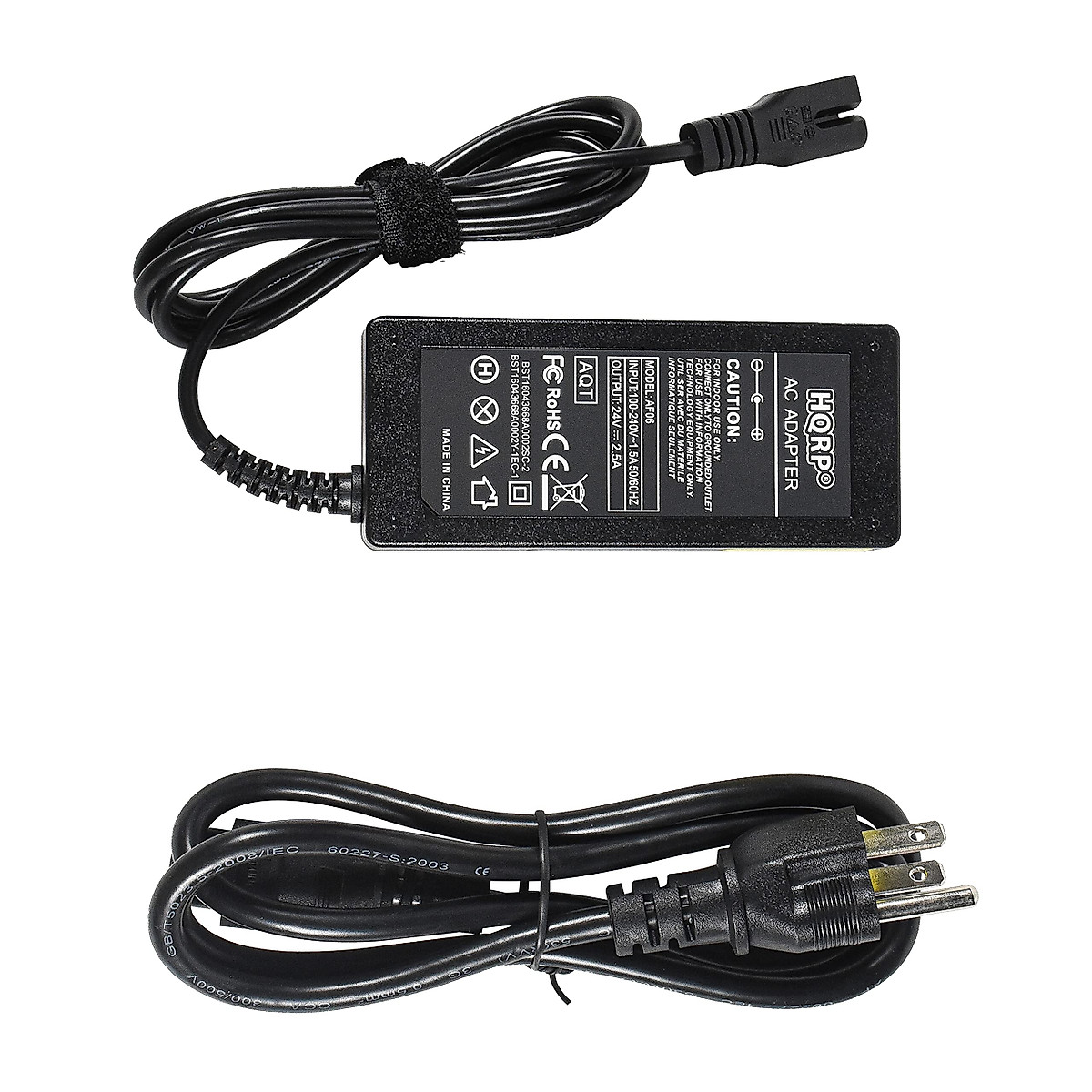 HQRP AC Adapter Compatible with UComfy Innov 8072 8954 4A201201 Innov IVP2400-2500 Foot Massager Emson Power Supply Cord Adaptor