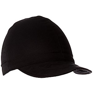 Lapco Lap CB-7 3/8 4-Panel Welder's Caps, 100% Cotton, 7 3/8", Black
