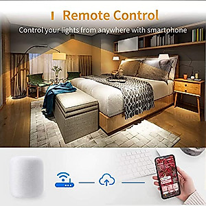 Refoss Smart Bulbs Works with Apple HomeKit, Color Changing Smart Light Bulbs Compatible with Siri, Alexa and Google Home, A19 LED Bulb, E26 Fitting, 2700K-6500K Dimmable, 9W 810 Lumens,1 Pack