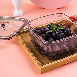 FEBEEK 2.8L Airtight Sealed Fresh-keeping Food storage Container with Vacuum Electric Pump for Meats, Pickles, Spices, Salads, Jams, BPA-Free