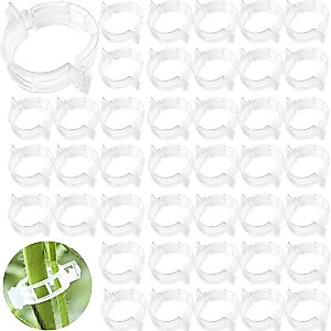 GXXMEI 302PCS Plastic Trellis Plant Support Clips for Support, Grape And Tomato Vine, Vegetables Plants, Garden lips to Grow Upright Makes Plants Healthier