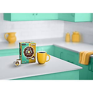 The Original Donut Shop Coconut Mocha, Single-Serve Keurig K-Cup Pods, Flavored Medium Roast Coffee, 12 Count (Pack of 6)