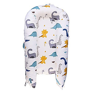 Hi Sprout Newborn Baby Nest Change Extra Cover (Suit for All Dockatot Deluxe Docks) (Dinosaur)