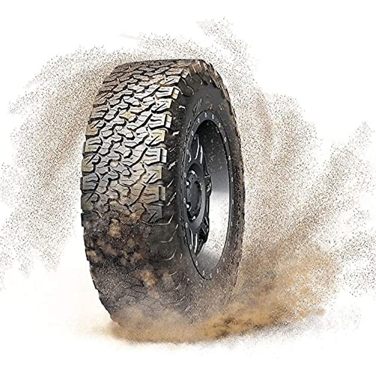 BFGoodrich All Terrain T/A KO2 Radial Car Tire for Light Trucks, SUVs, and Crossovers,LT265/65R17/E 120/117S