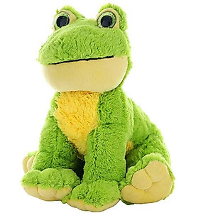 Plush Toys Wonderland I-HOP The Frog - 16 Inch Green Stuffed Animal Soft and Cuddly Plush Toy Adorable Huggable Amphibian Gift for Kids and Frog Lovers