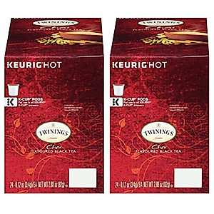 Twinings Chai Tea Keurig K-Cups, 24 Count (Pack of 2)