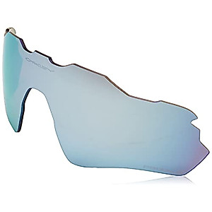 Oakley Radar EV Path Rectangular Replacement Sunglass Lenses, Prizm Deep Water Polarized, 38 mm