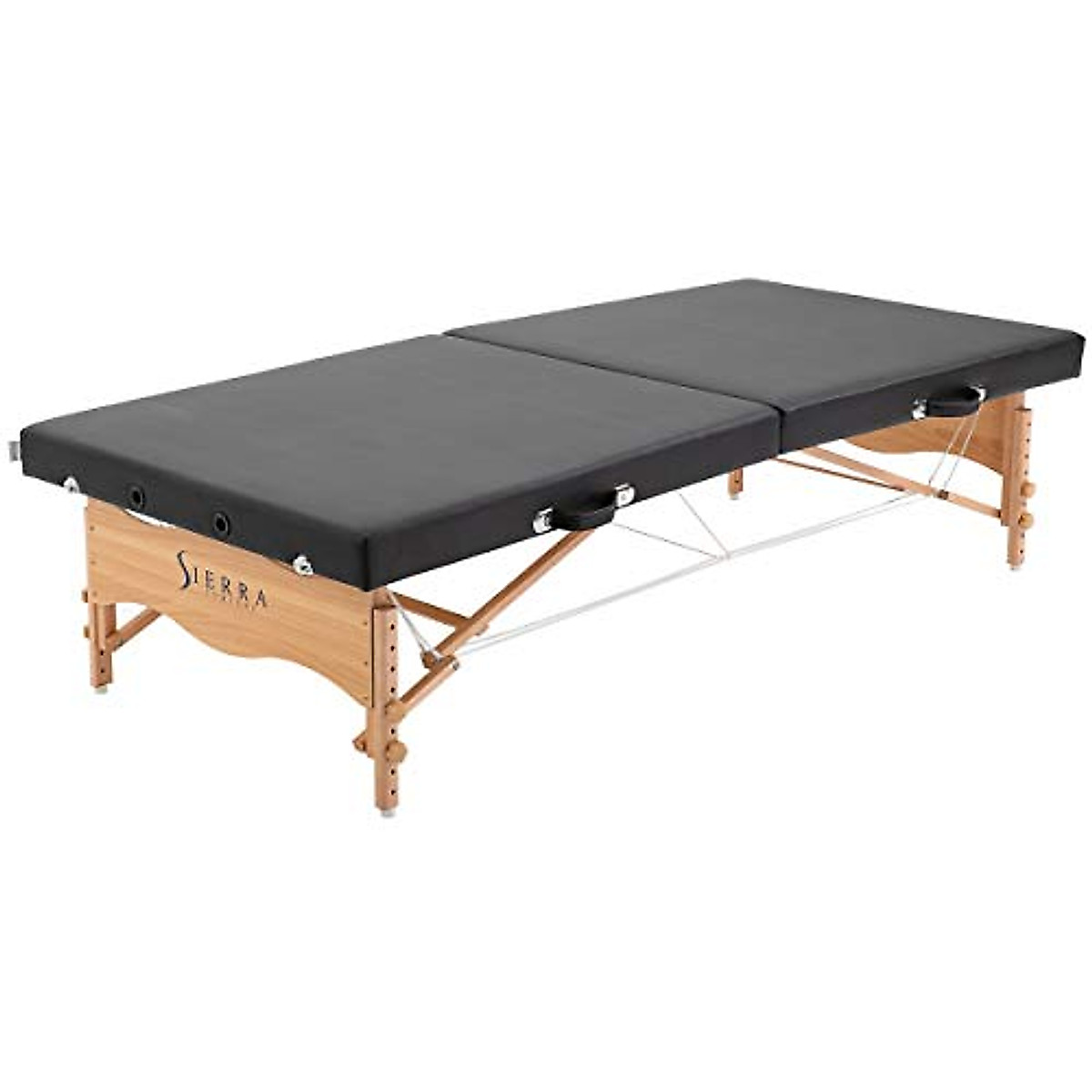 Sierra Comfort Low-Level Massage Table, Black