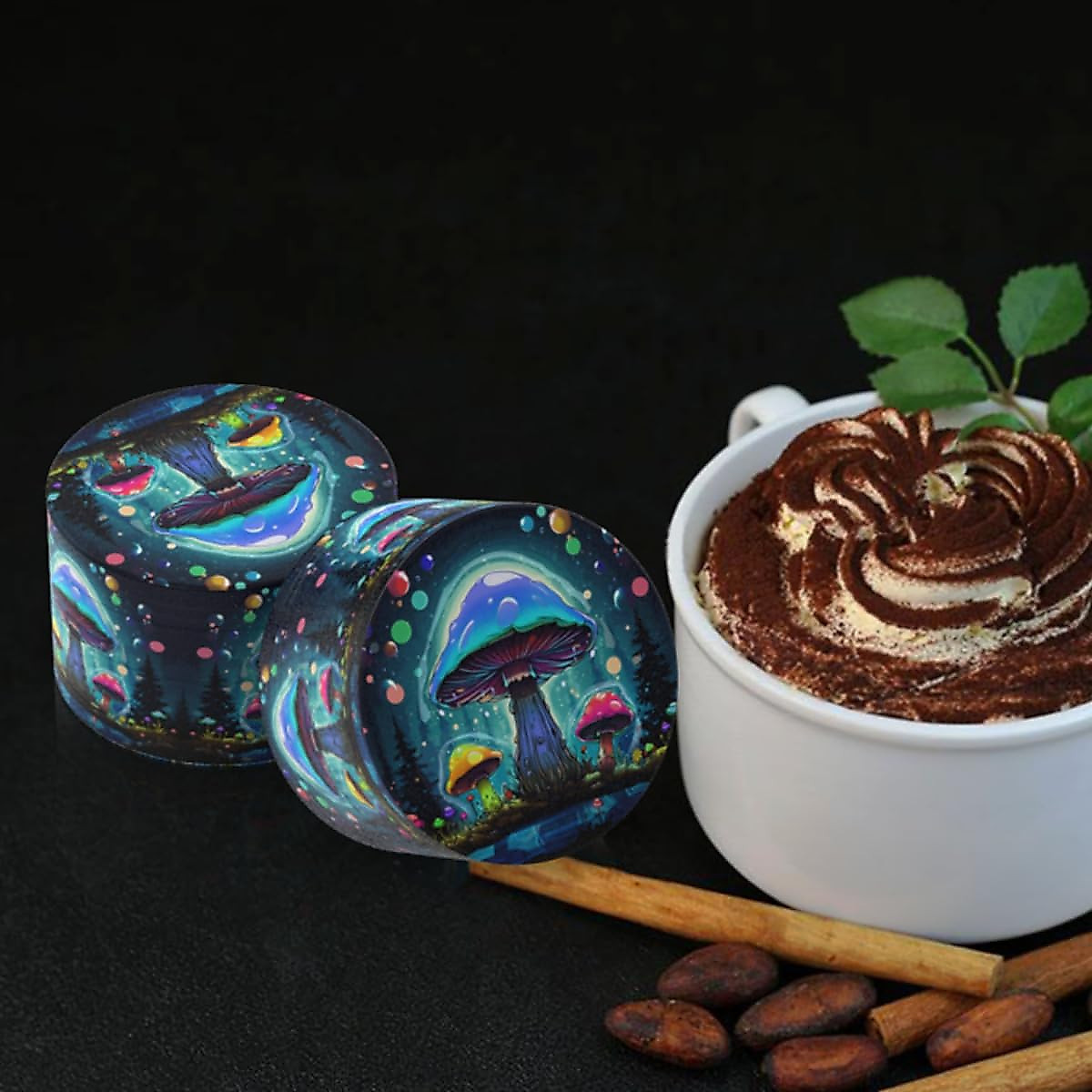 Epzoee Pepper Mill Grinder for Kitchen Blue