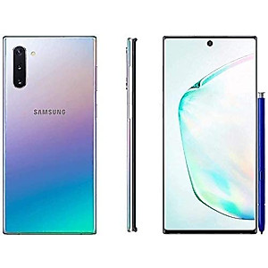 Samsung Galaxy Note 10+ Plus 5G Enabled Verizon + GSM Unlocked 256GB Aura Glow (Renewed)