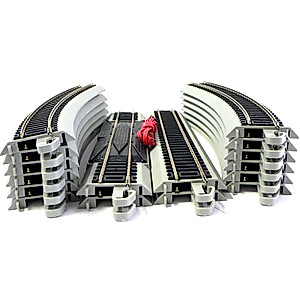 HO Scale Bachmann Nickel Silver EZ Track 38 X 56 Oval for Model Railroad Trains