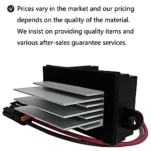 Blower Motor Resistor Heater Blower Motor Fan for 2003-2007 Hummer H2 Replace 19331830 19329838 89023355 93803637 88986529 15-80388 15-80655 15-80911 19331830 3GSH-19E624-CA 4GSH-19E624-AA