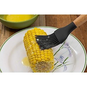 10PCS Kitchen Utensil Set for Non-stick Cookware Silicone Spatula Set with Holder Cooking Utensils for your Beautiful Kitchen (Grey)