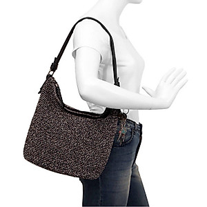 The Sak Sequoia Crochet Hobo (Red Static)